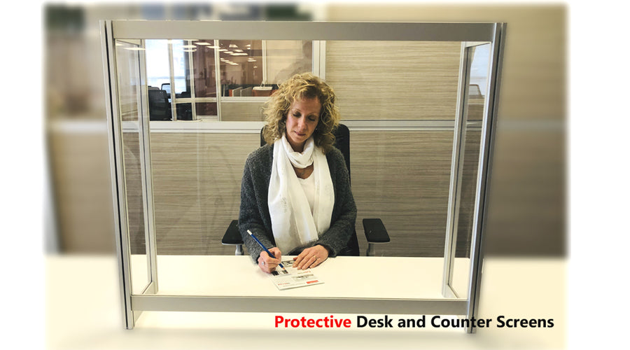 Desk and Counter Top Protective Screens – fluidconcepts