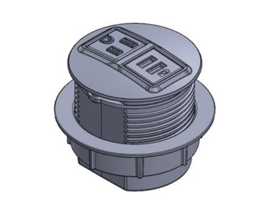 Plug in Electrical Module, Round – fluidconcepts